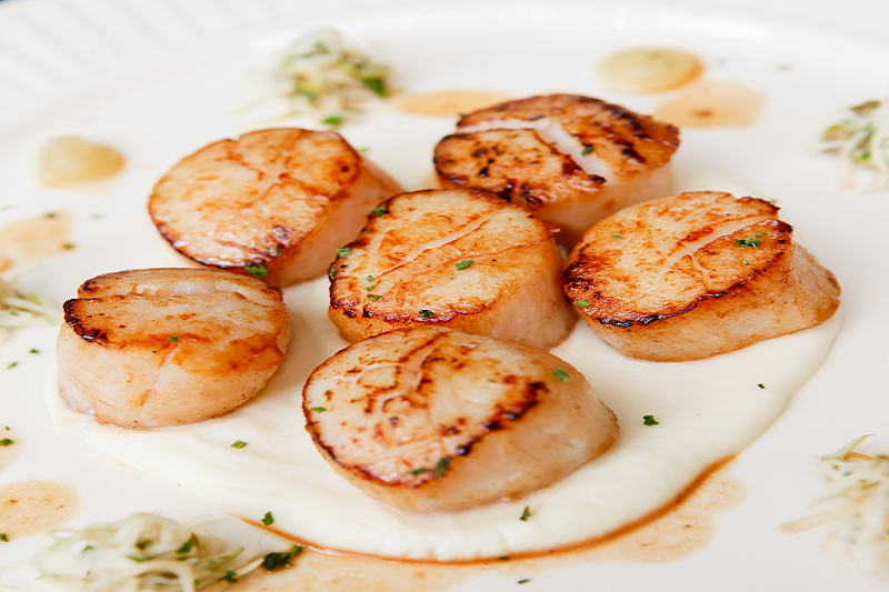 Fresh Scallops - 10 lb box, 10-20 per lb, Free Shipping – Wagyu Steak ...